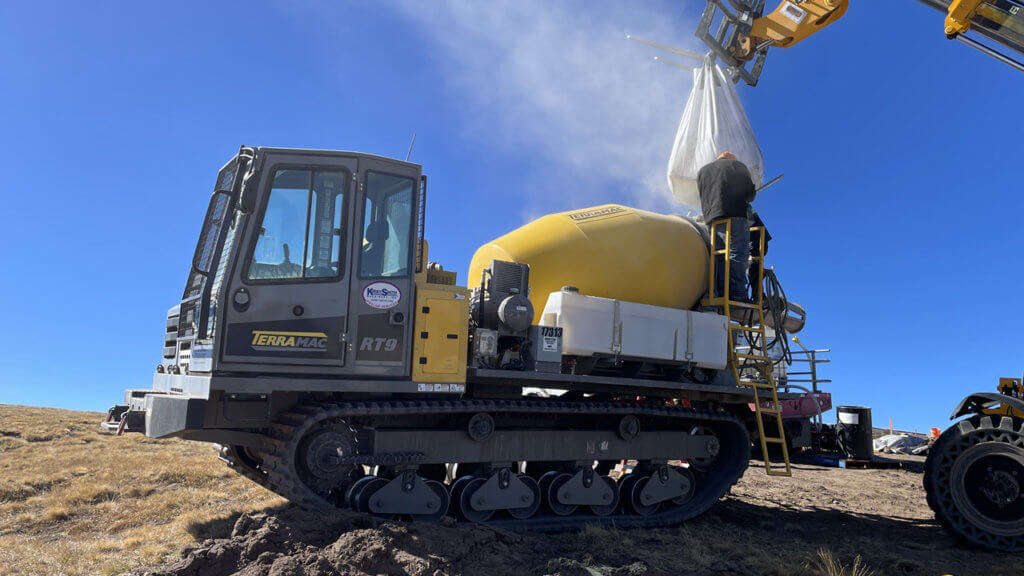 Concrete Mixers | Rubber Tracked Crawler Carriers | Terramac