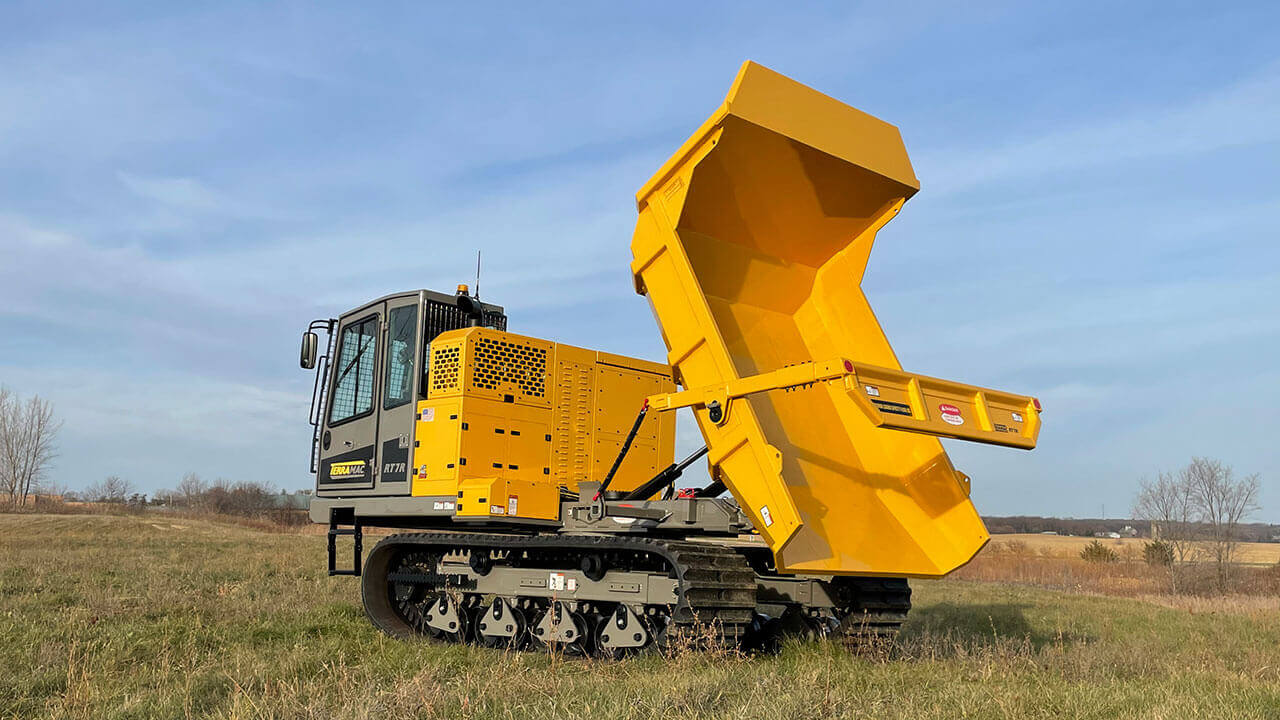 Terramac RT7R | Rotating Rubber Tracked Crawler Carrier