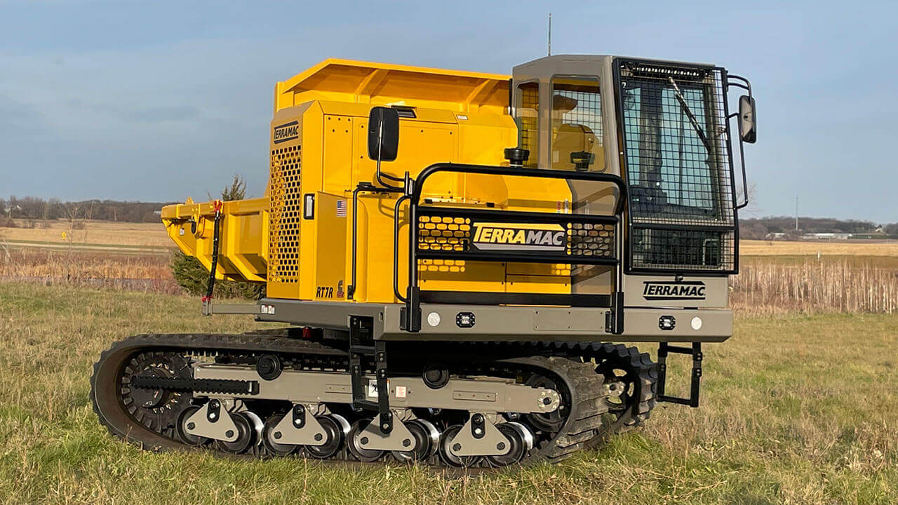 Terramac RT7R | Rotating Rubber Tracked Crawler Carrier
