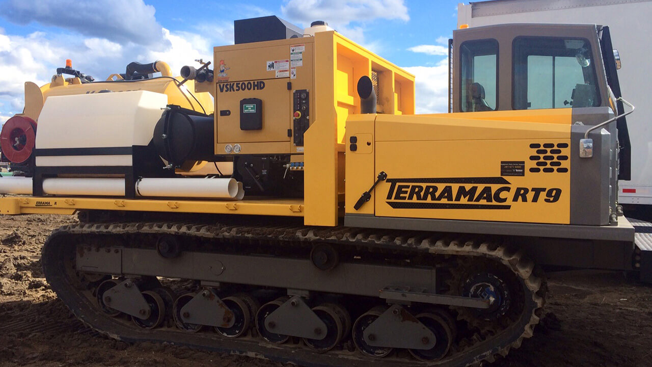 Terramac RT9 | Mid-Sized Rubber Tracked Crawler Carriers