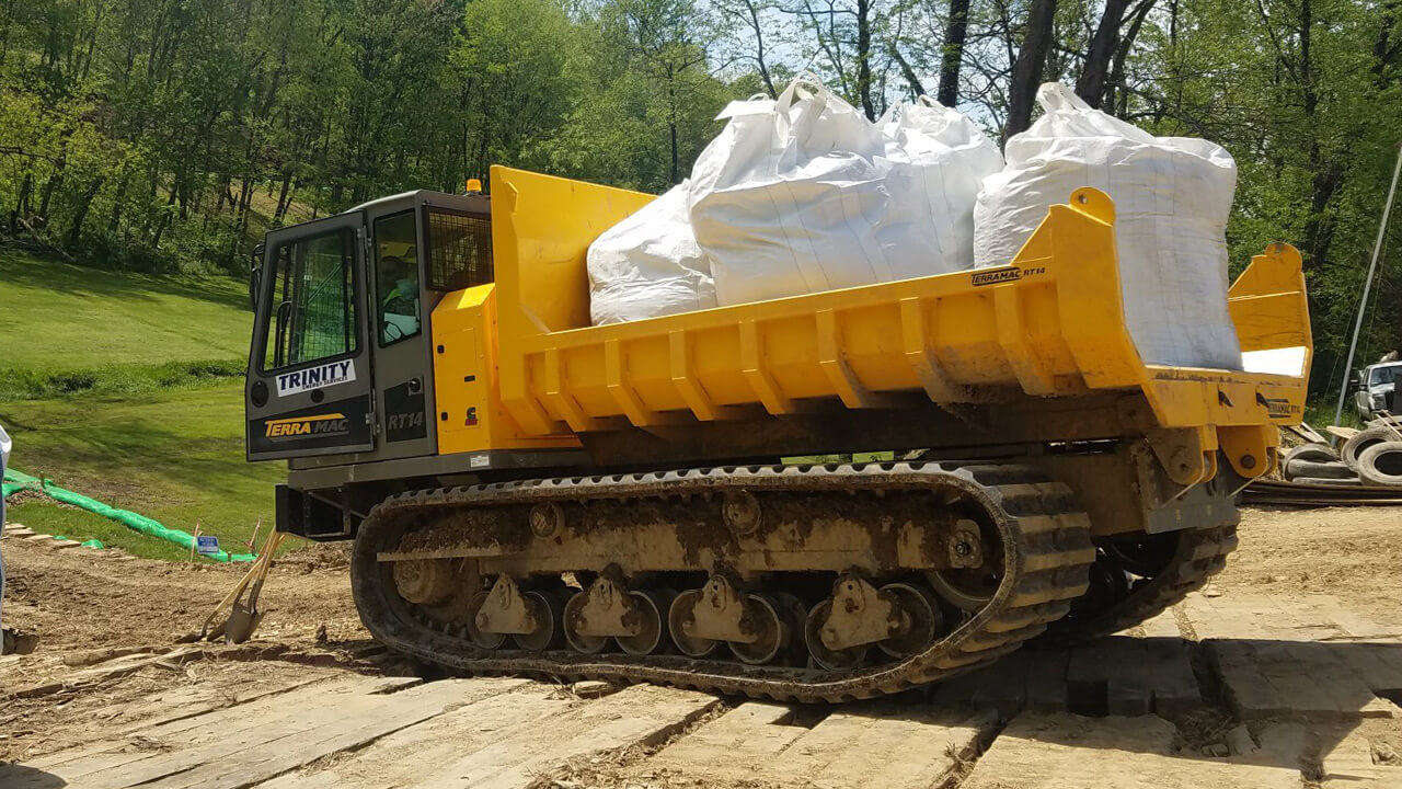 Terramac RT14 | Large Rubber Tracked Crawler Carriers