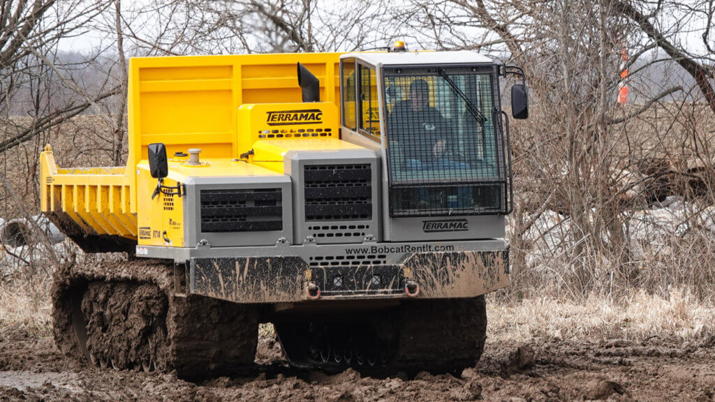 Terramac RT14 | Large Rubber Tracked Crawler Carriers