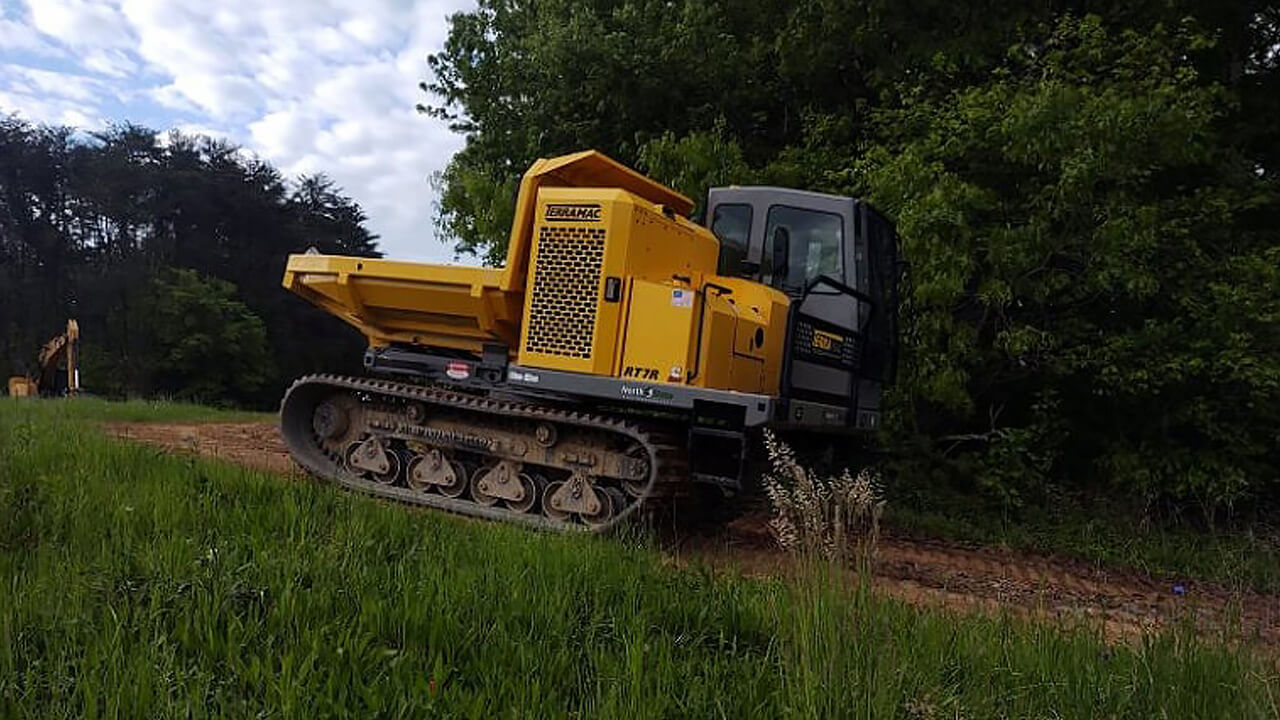 Terramac RT7R | Rotating Rubber Tracked Crawler Carrier