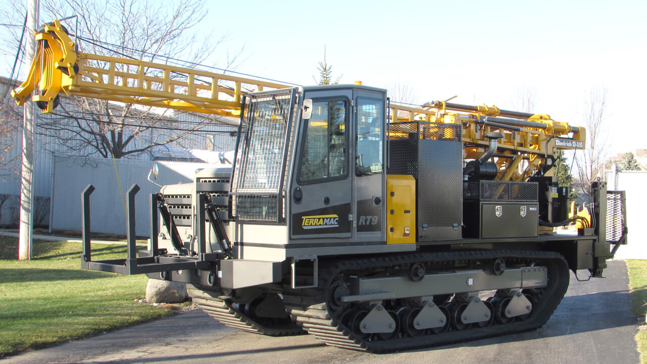 Geotechnical Drilling Rig | Rubber Tracked Crawler Carriers | Terramac