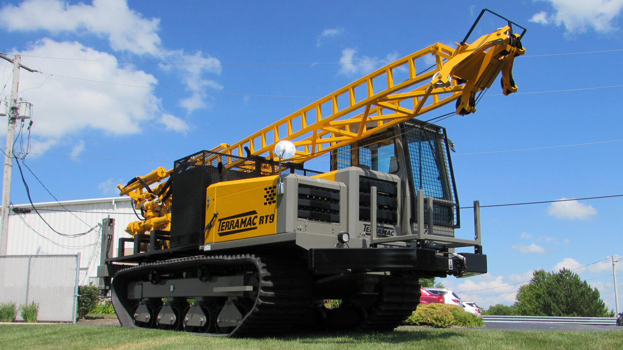 Geotechnical Drilling Rig | Rubber Tracked Crawler Carriers | Terramac