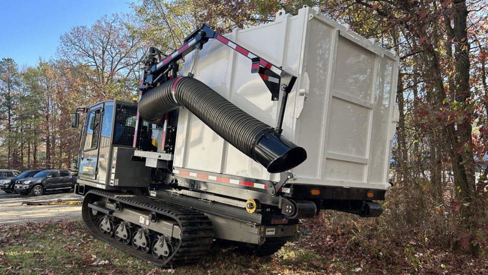 Debris Collection | Rubber Tracked Crawler Carriers | Terramac