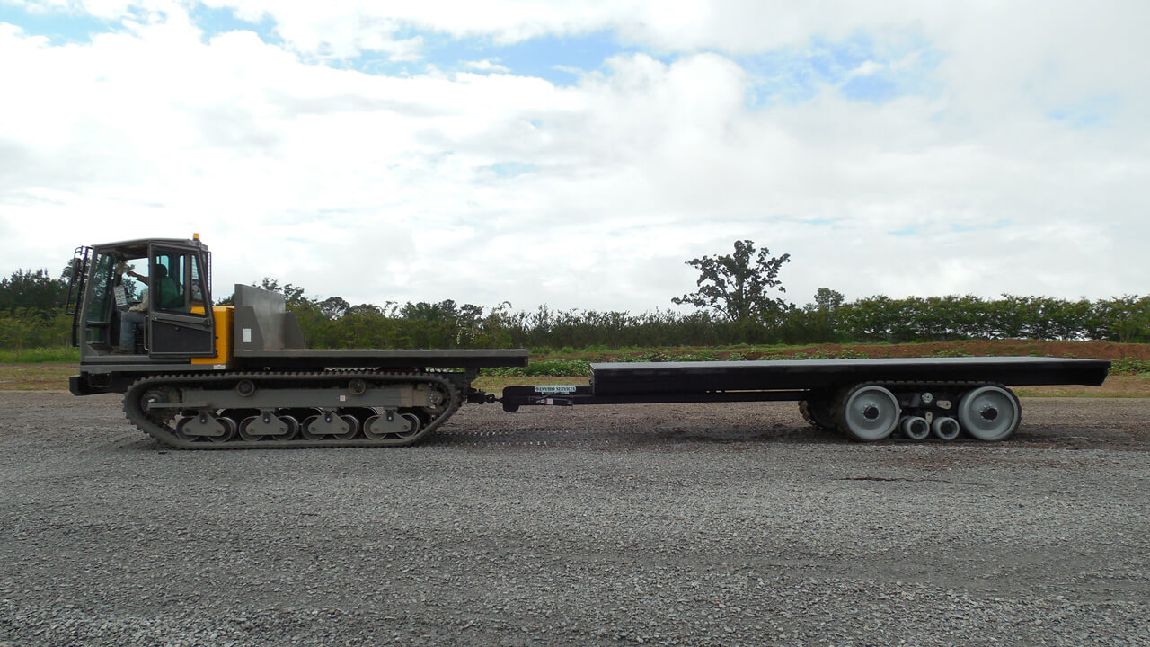Trailer Options | Rubber Tracked Crawler Carriers | Terramac